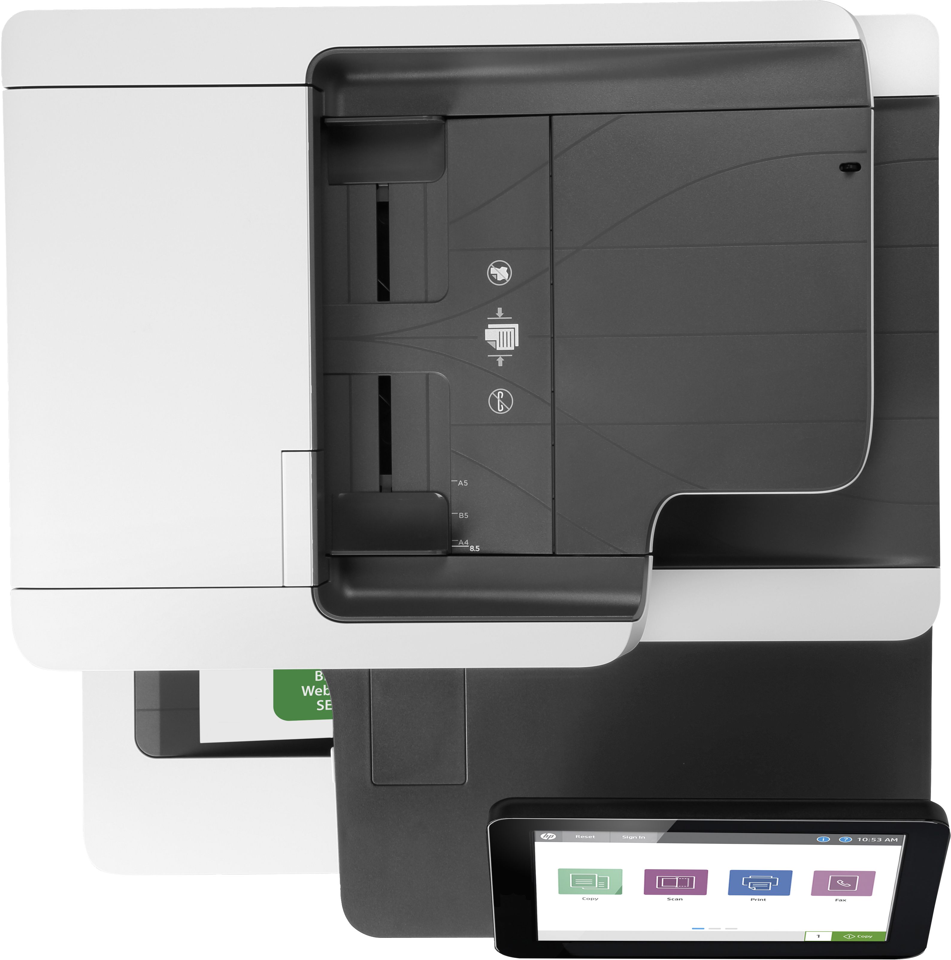 Imprimanta multifunctionala laser color HP MFP M578c, A4, duplex, USB 2 ...